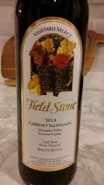 2013 Field Stone Cabernet Sauvignon Wally's Block Alexander Valley, USA ...