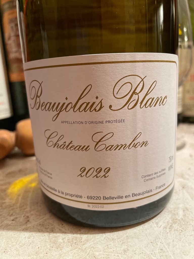 2022 Château Cambon Beaujolais, France, Burgundy, Beaujolais - CellarTracker