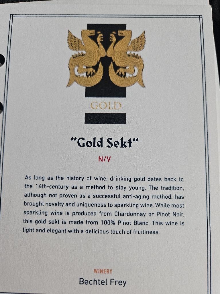 NV Bechtel Frey Gold Fleck, Germany, Rheingau - CellarTracker