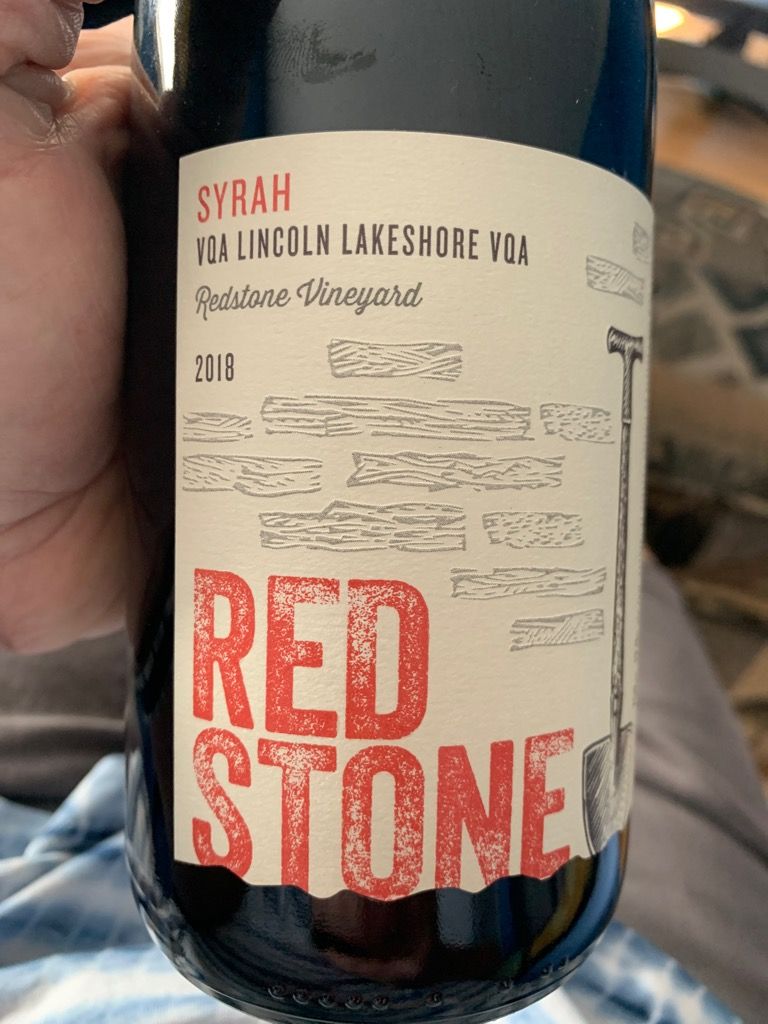 2017 Redstone Winery Syrah Redstone Vineyard, Canada, Ontario, Niagara ...