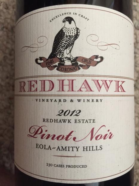 2005 Redhawk Winery Pinot Noir Eola-Amity Hills, USA, Oregon ...