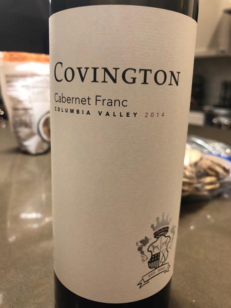 2014 Covington Cellars Cabernet Franc, USA, Washington, Columbia Valley ...