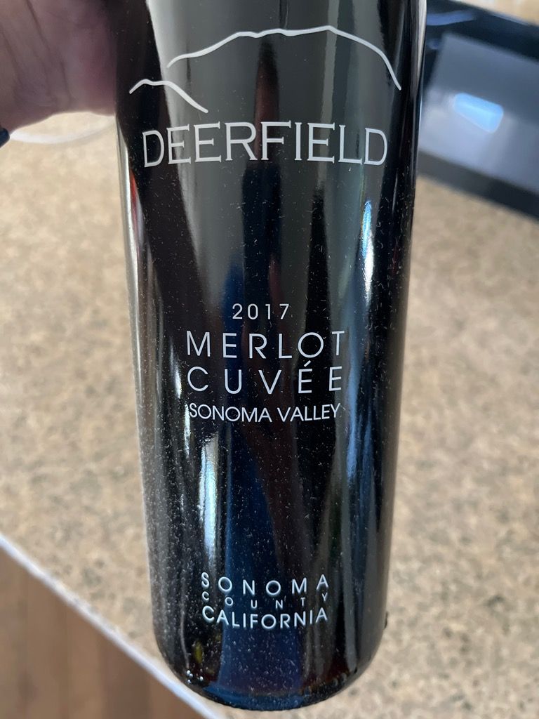 2017 Deerfield Ranch Merlot Cuvée, USA, California, Sonoma County ...