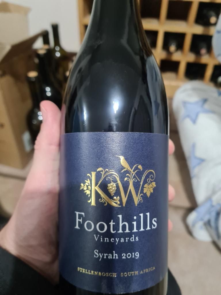 2021 Klein Welmoed Syrah Foothills Vineyards, South Africa, Coastal ...