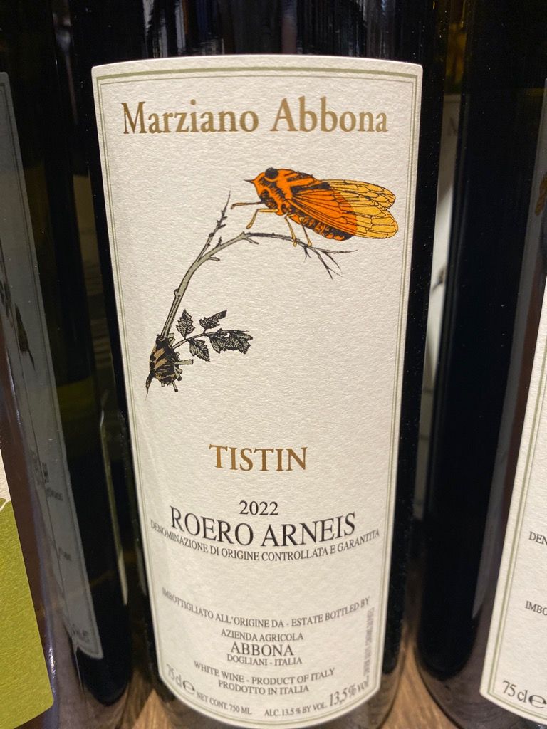 2022 Marziano Abbona Roero Arneis Tistin, Italy, Piedmont, Alba, Roero ...