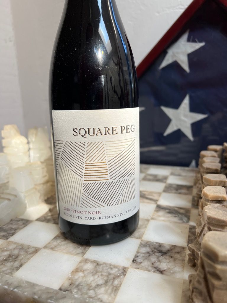 2020 Square Peg Pinot Noir Riddle Vineyard, USA, California, Sonoma ...
