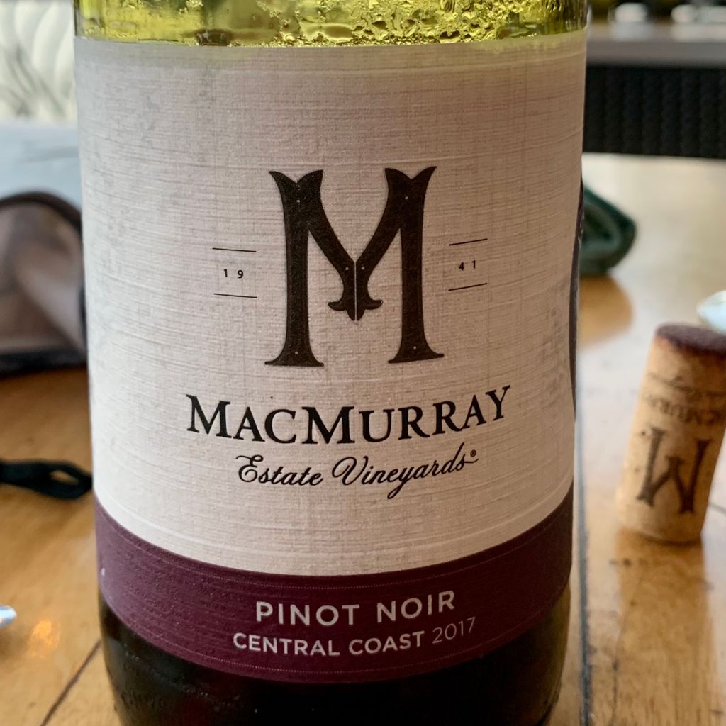 2017 MacMurray Ranch Pinot Noir Central Coast CellarTracker