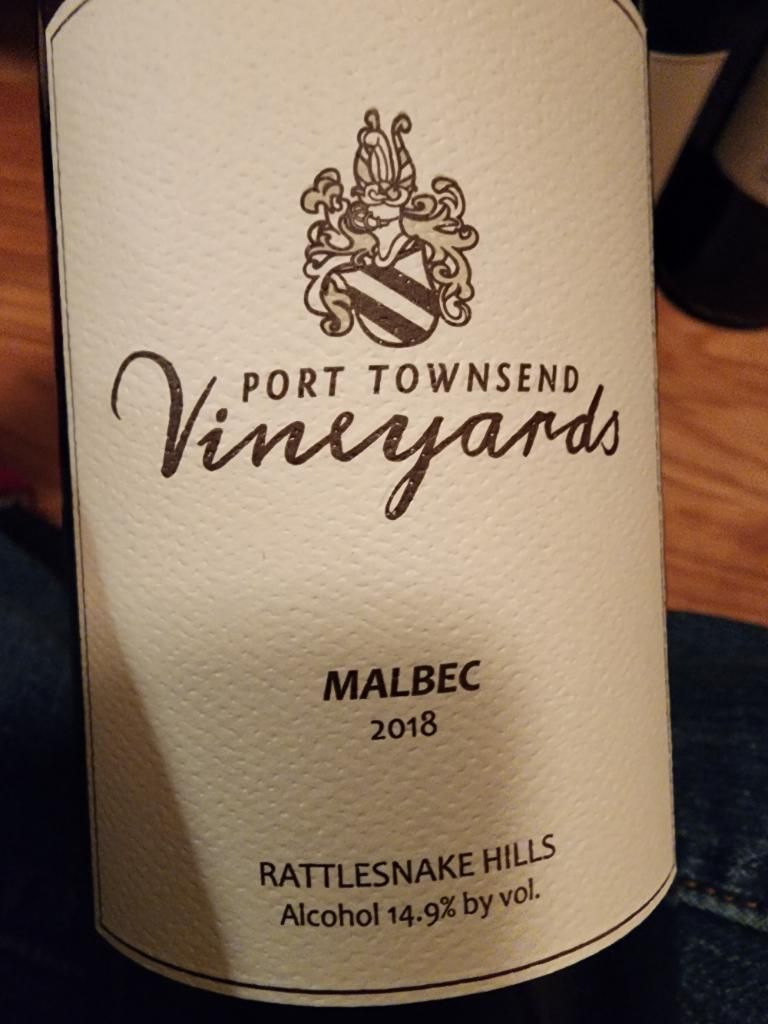 2021 Port Townsend Vineyards Malbec, USA, Washington - CellarTracker