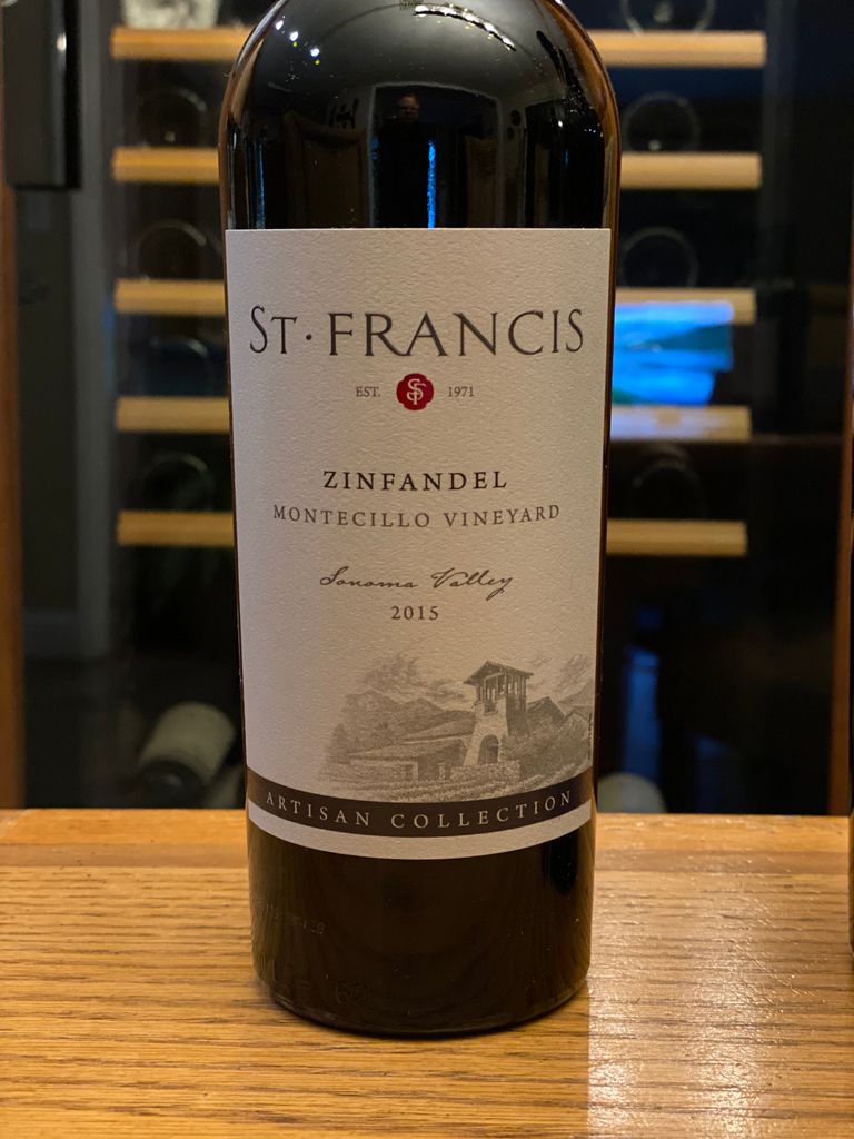 2015 St. Francis Zinfandel Montecillo Vineyard, USA, California, Sonoma ...