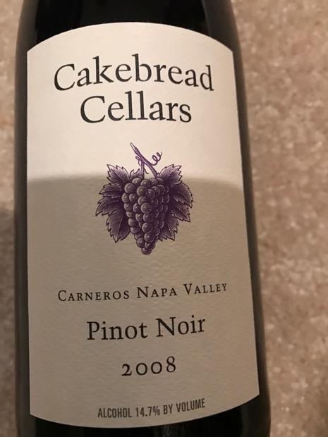 2008 Cakebread Cellars Pinot Noir Carneros, USA, California, Napa ...