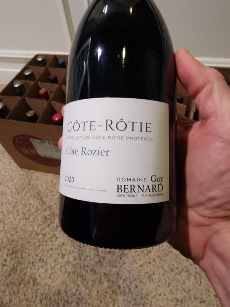 2021 Guy Bernard Côte-Rôtie Côte Rozier, France, Rhône, Northern Rhône ...