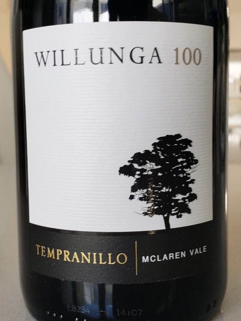 2022 Willunga 100 Tempranillo, Australia, South Australia, Fleurieu ...