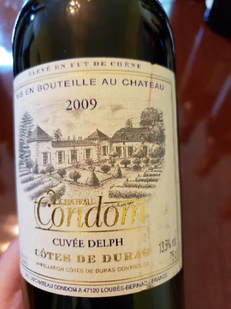 2009 Château Condom Côtes-de-Duras Cuvée Delph, France, Southwest ...