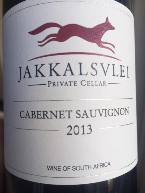 2019 Jakkalsvlei Private Cellar Cabernet Sauvignon, South Africa ...