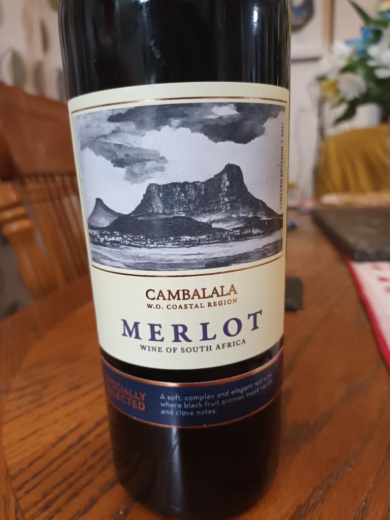 2021 Cambalala Merlot Specially Selected, South Africa, Coastal Region ...