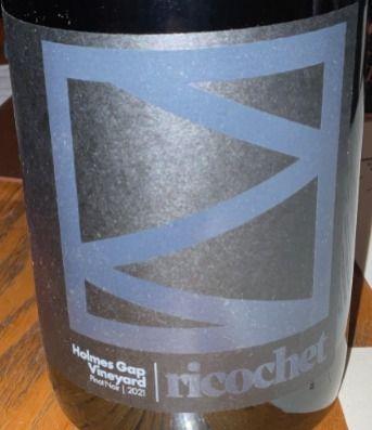 2022 Ricochet Pinot Noir Holmes Gap Vineyard, USA, Oregon, Willamette ...