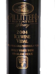 2004 Pillitteri Estates Winery Vidal Icewine, Canada, Ontario, Niagara ...