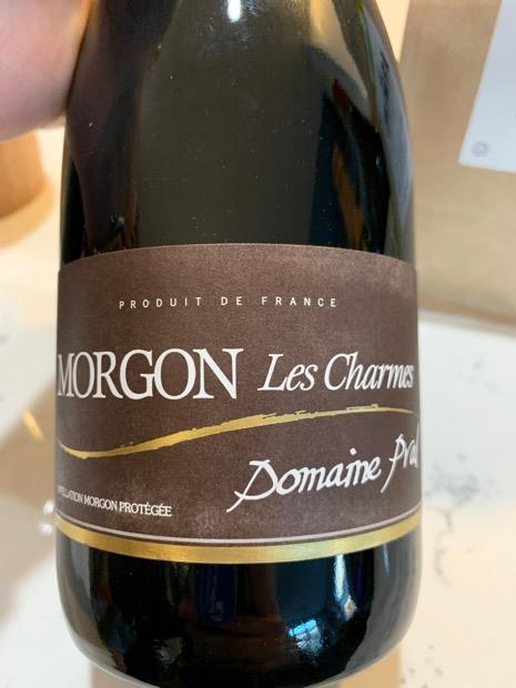 2016 Domaine Pral Morgon Les Charmes, France, Burgundy, Beaujolais ...