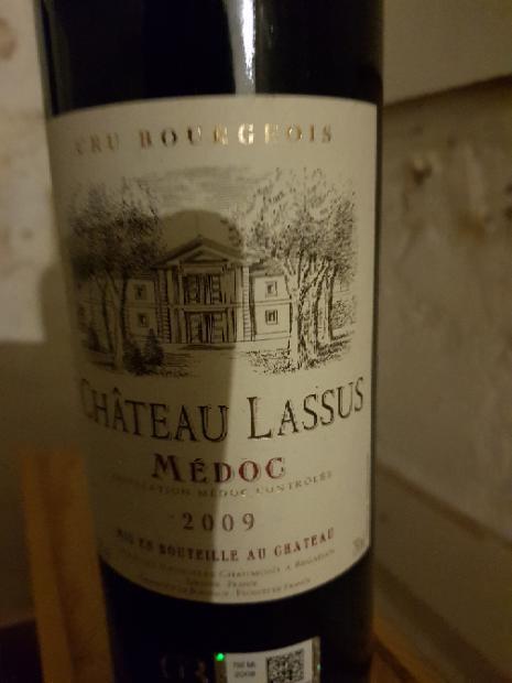 2009 Château Lassus, France, Bordeaux, Médoc - CellarTracker