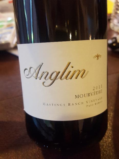 2011 Anglim Mourvèdre Hastings Ranch, USA, California, Central Coast ...