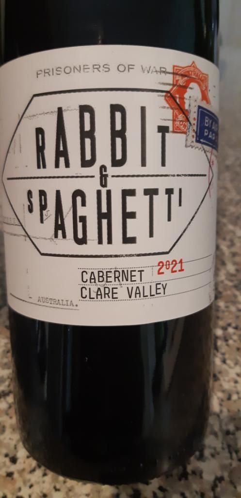 2021 Adam Barton Rabbit & Spaghetti Cabernet, Australia, South ...