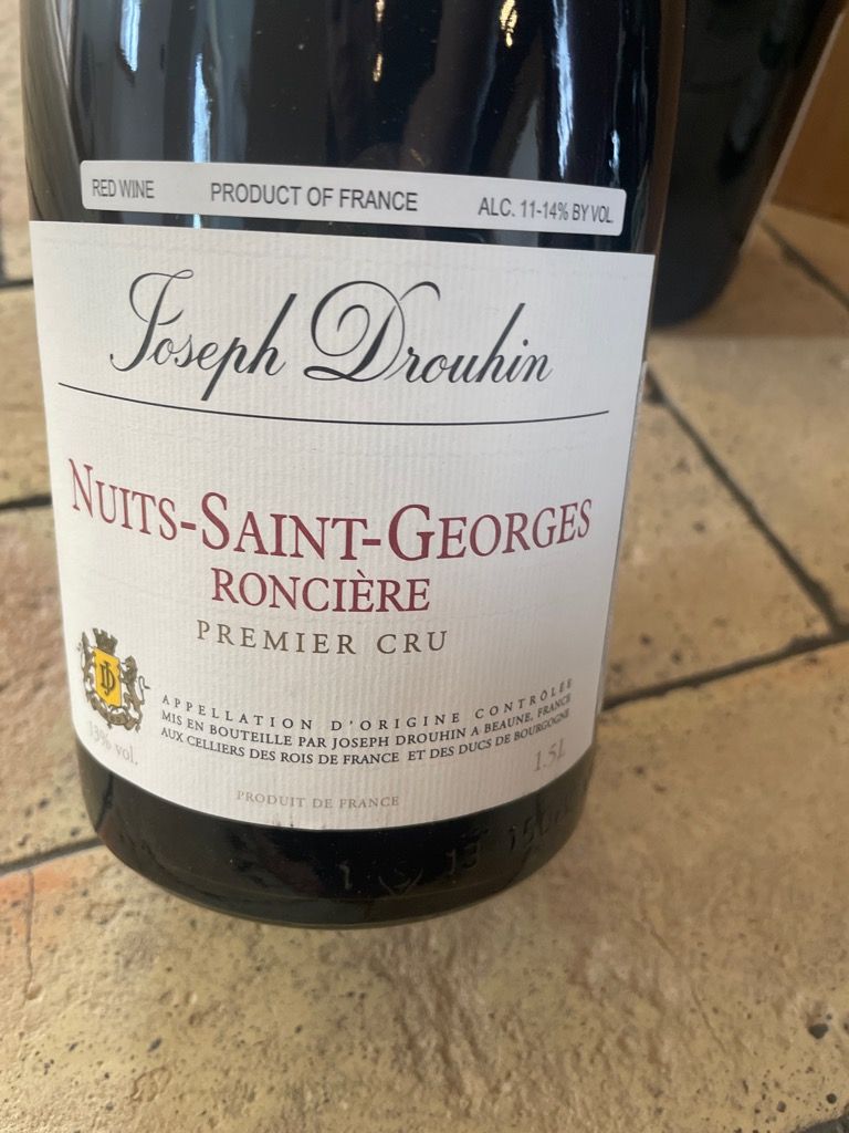1995 Joseph Drouhin Nuits-Saint-Georges 1er Cru Les Damodes, France ...
