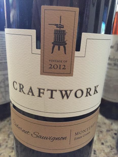 2013 Craftwork Cabernet Sauvignon Estate Grown, USA, California ...