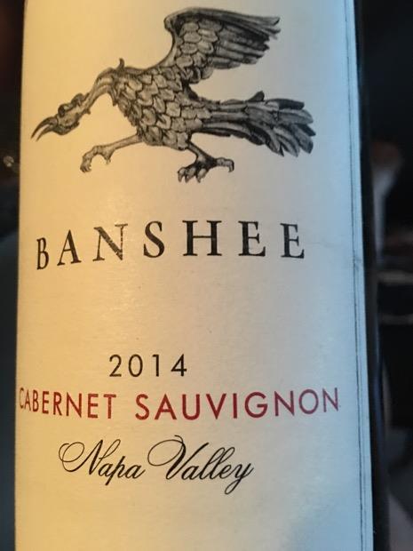 2014 Banshee Cabernet Sauvignon, USA, California, Napa Valley ...