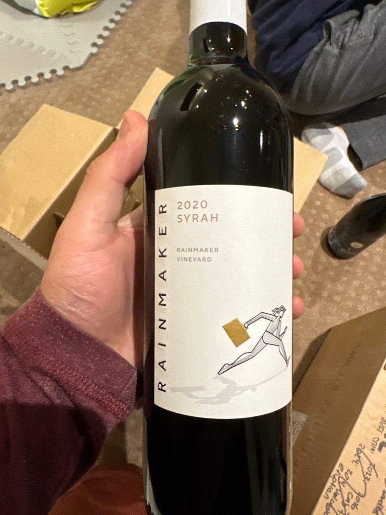 2020 Rainmaker Wines Syrah Rainmaker Vineyard, Canada, British Columbia ...