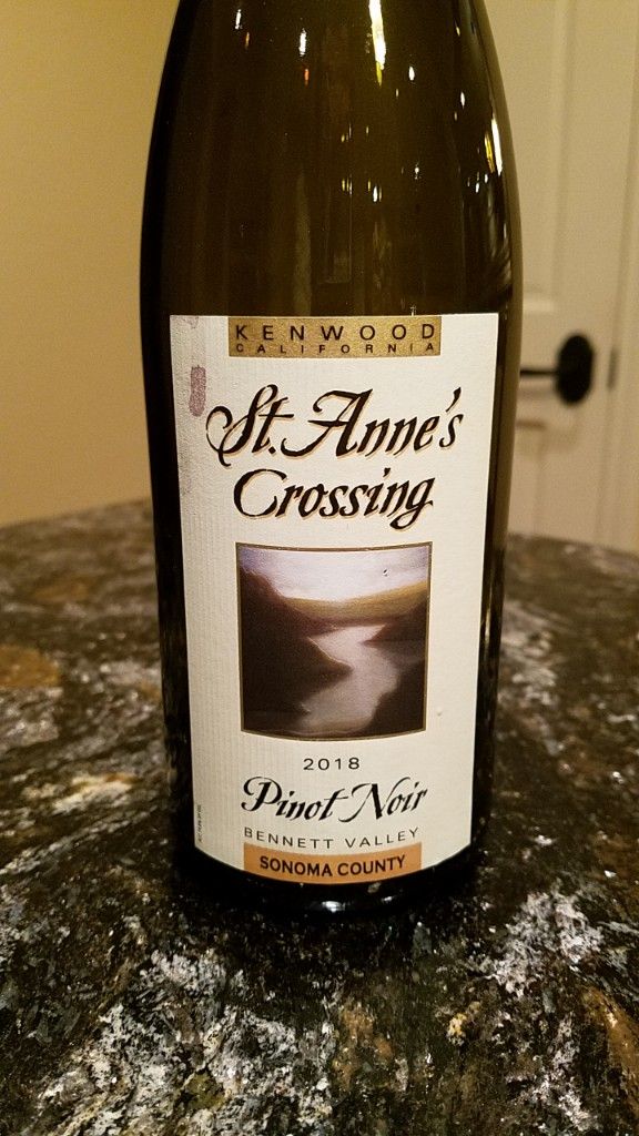 2020 St. Anne's Crossing Pinot Noir Bennett Valley, USA, California ...