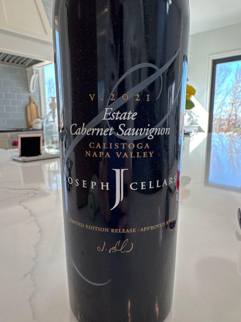 2021 Joseph Cellars Cabernet Sauvignon Estate, USA, California, Napa ...