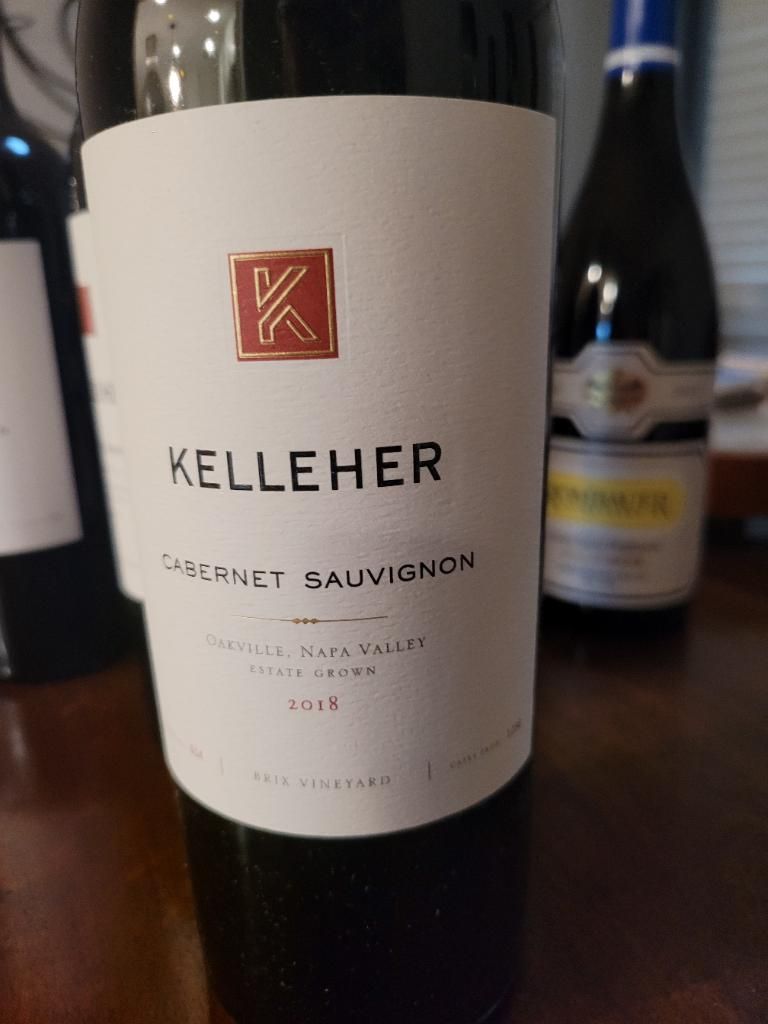 2018 Kelleher Family Vineyards Cabernet Sauvignon Brix Vineyard, USA ...