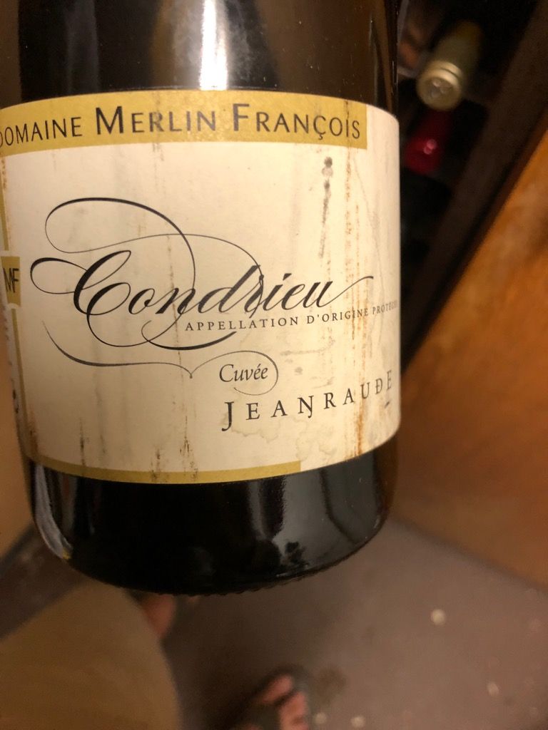 2020 François Merlin Condrieu Cuvée Jeanraude, France, Rhône, Northern ...