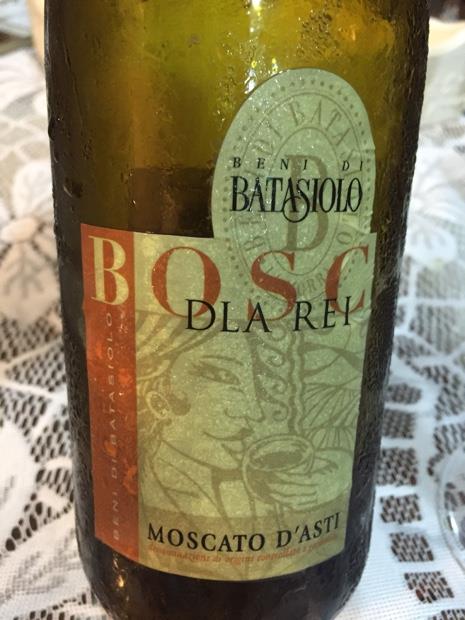 2014 Beni di Batasiolo Moscato d'Asti Bosc dla Rei, Italy, Piedmont ...