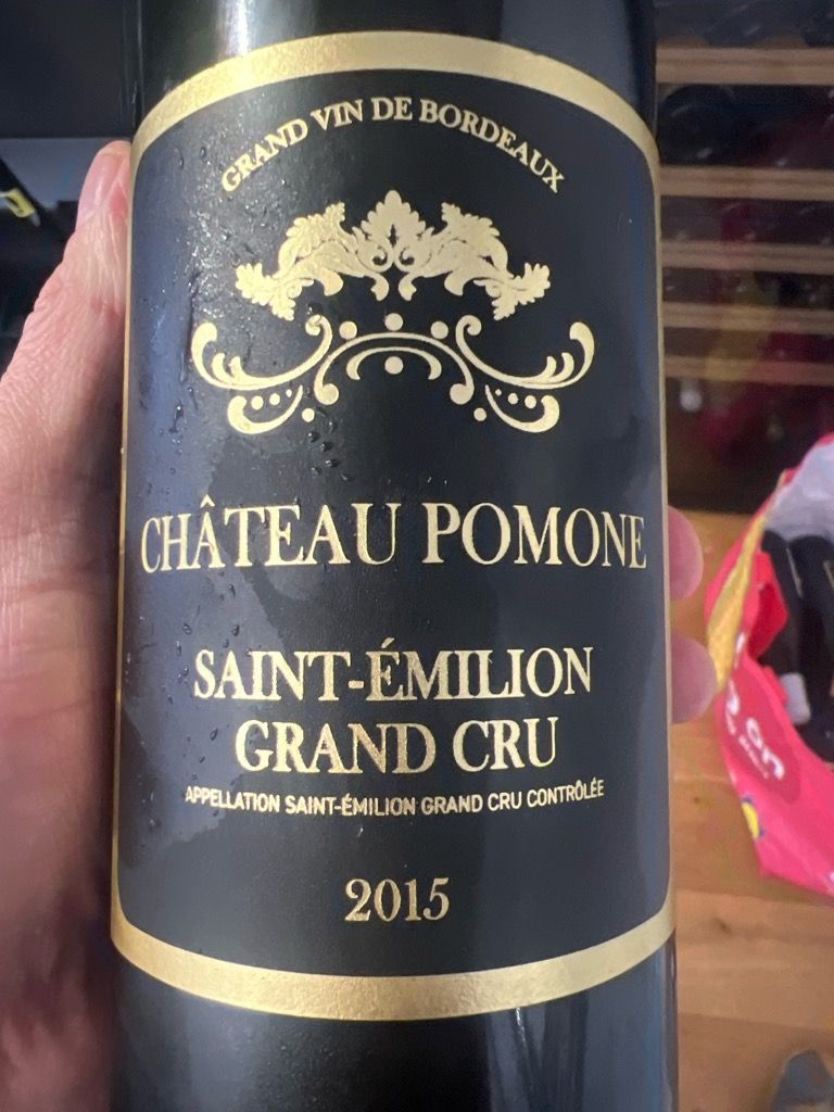 2015 Château Pomone, France, Bordeaux, Libournais, St. Émilion Grand ...