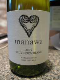 2010 Manawa Sauvignon Blanc, New Zealand, South Island, Marlborough ...
