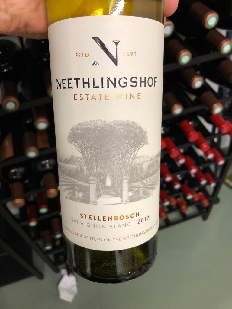2019 Neethlingshof Estate Sauvignon Blanc Stellenbosch, South Africa ...
