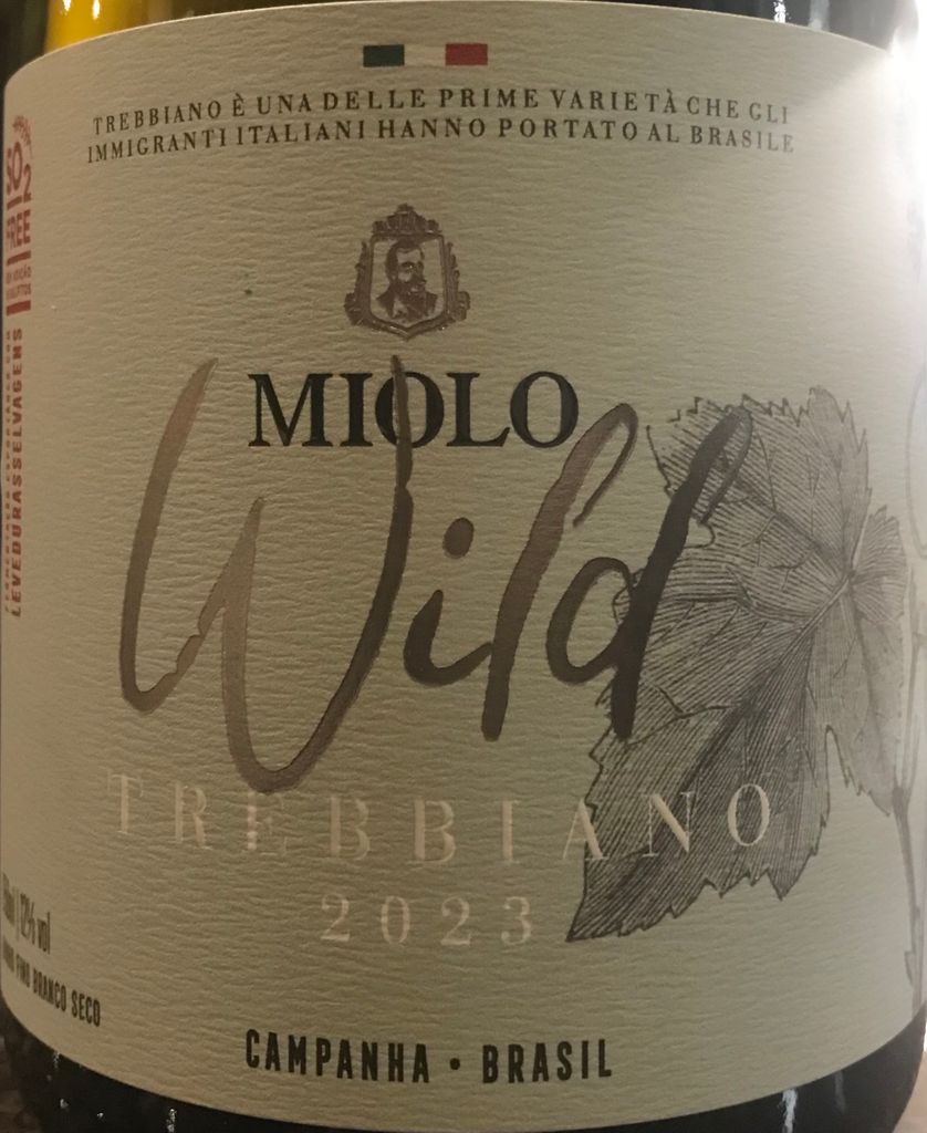 2024 Miolo Trebbiano Wild, Brazil, Rio Grande do Sul, Campanha ...