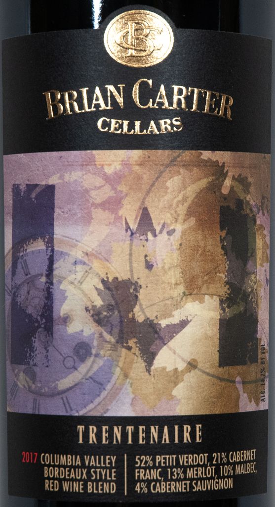 2017 Brian Carter Cellars Trentenaire, USA, Washington, Columbia Valley ...
