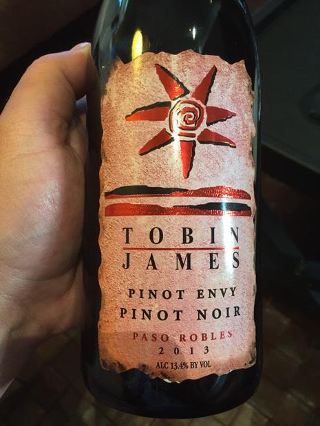 2014 Tobin James Pinot Noir Pinot Envy Paso Robles, USA, California ...