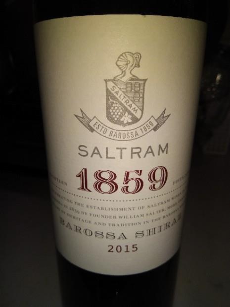 2015 Saltram Shiraz 1859, Australia, South Australia, Barossa ...