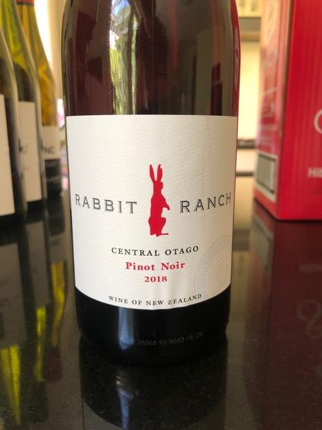 2018 Rabbit Ranch Pinot Noir, New Zealand, South Island, Otago, Central ...