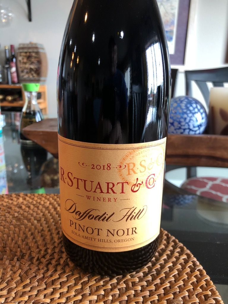 2018 R. Stuart & Co. Pinot Noir Daffodil Hill, USA, Oregon, Willamette ...