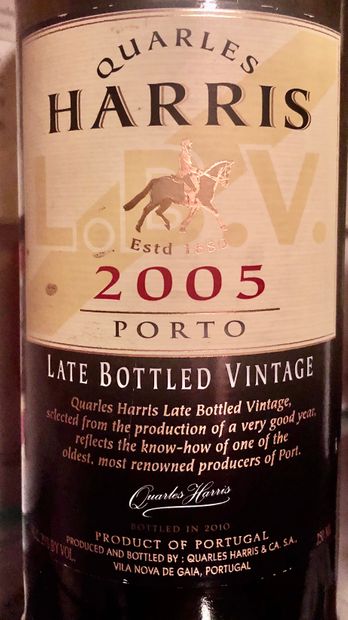 2005 Quarles Harris Porto Late Bottled Vintage, Portugal, Douro, Porto ...
