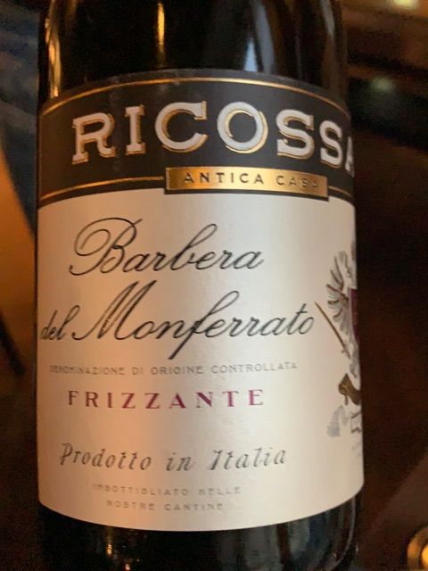 2018 Ricossa Barbera del Monferrato Frizzante, Italy, Piedmont ...