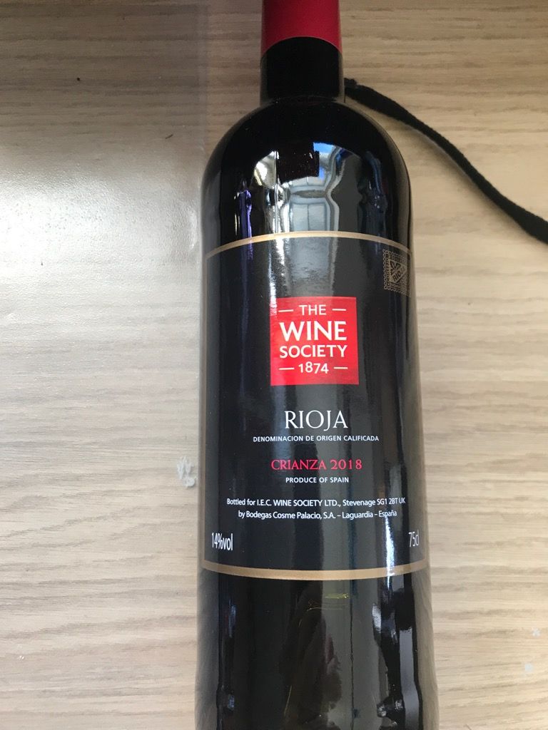 2018 Bodegas Palacio Rioja Cosme Palacio Crianza, Spain, La Rioja ...