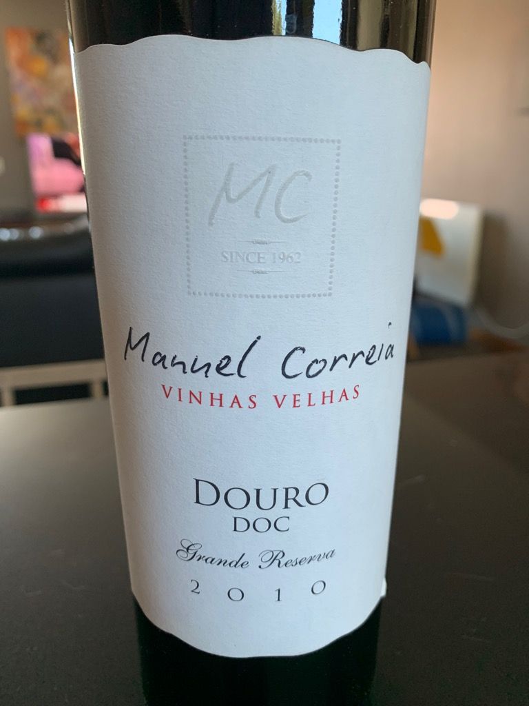 2015 Manuel Correia Douro Vinhas Velhas, Portugal, Douro - CellarTracker