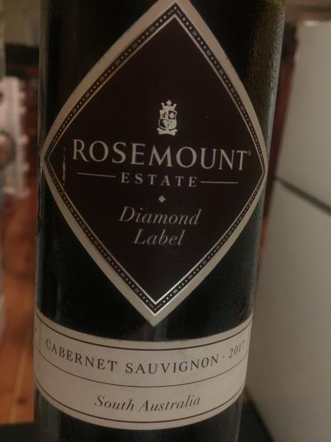 2020 Rosemount Estate Cabernet Sauvignon Diamond Label, Australia ...