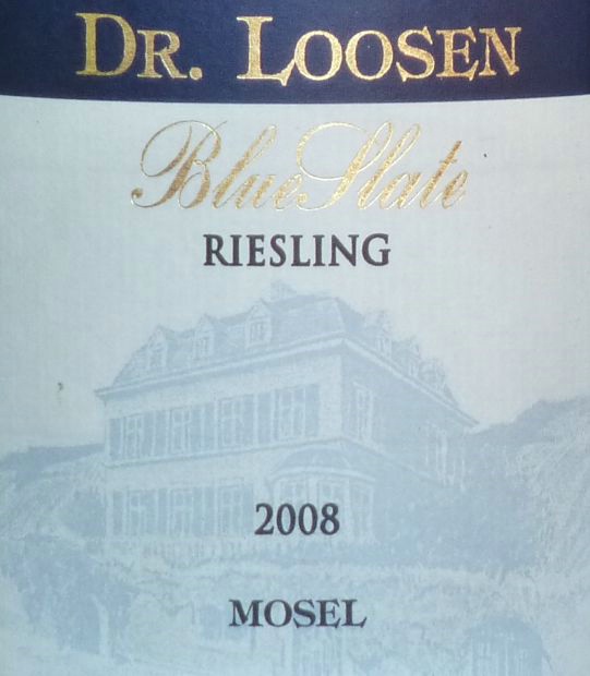 2009 Dr. Loosen Riesling Blue Slate, Germany, Mosel Saar Ruwer ...