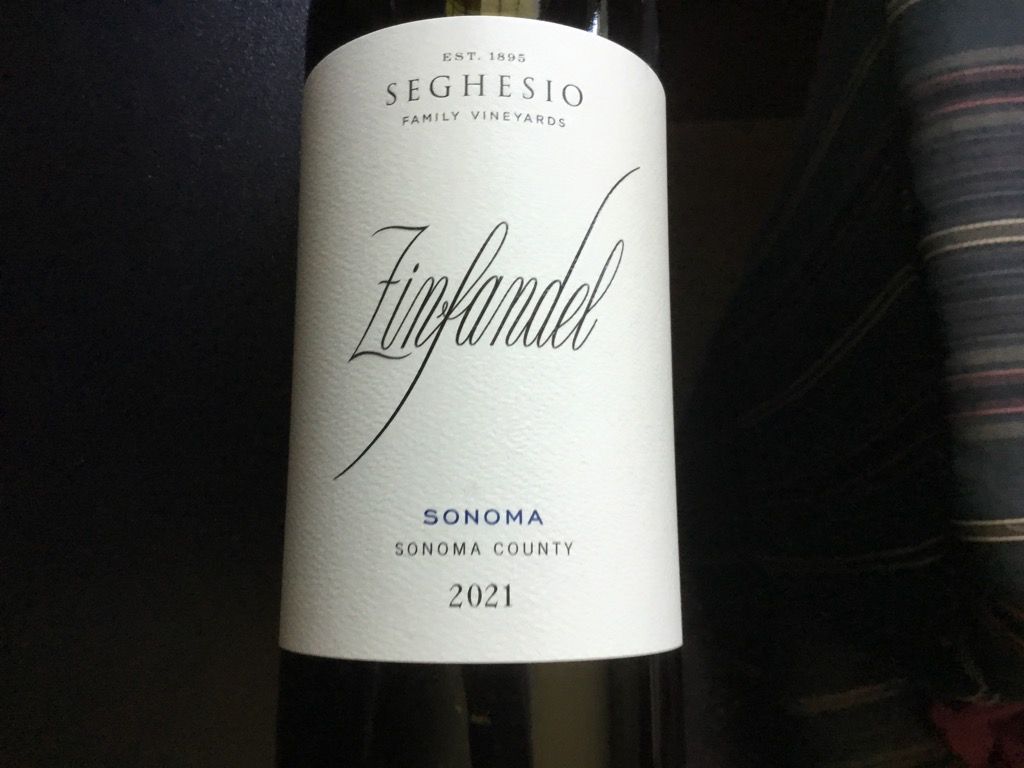 2023 Seghesio Family Vineyards Zinfandel Northern Sonoma, USA ...